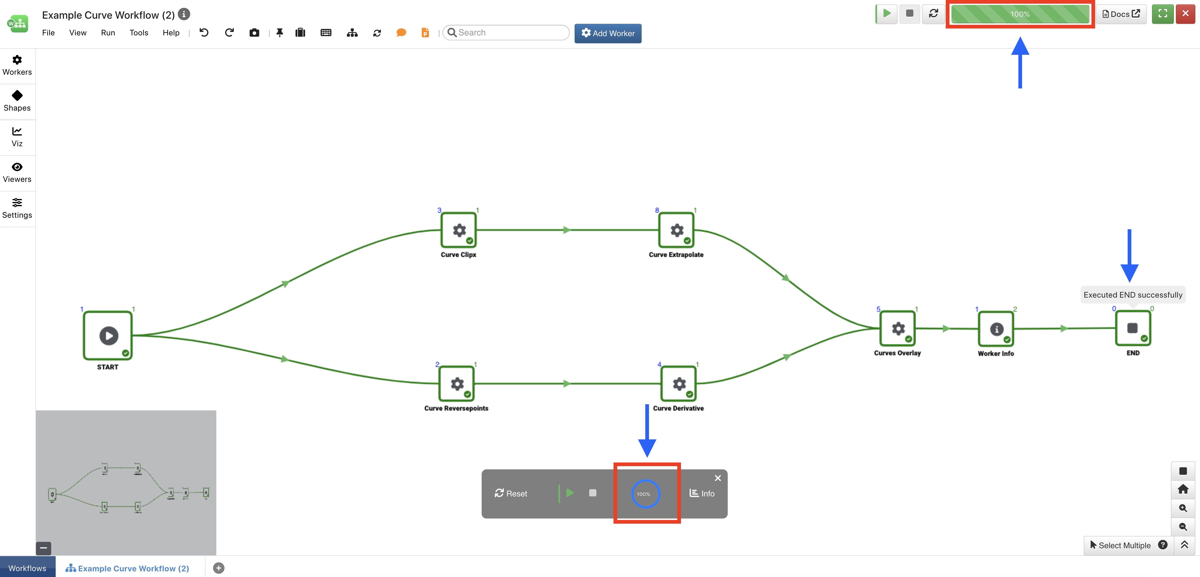 6. Executing — d3VIEW Workflows Documentation documentation