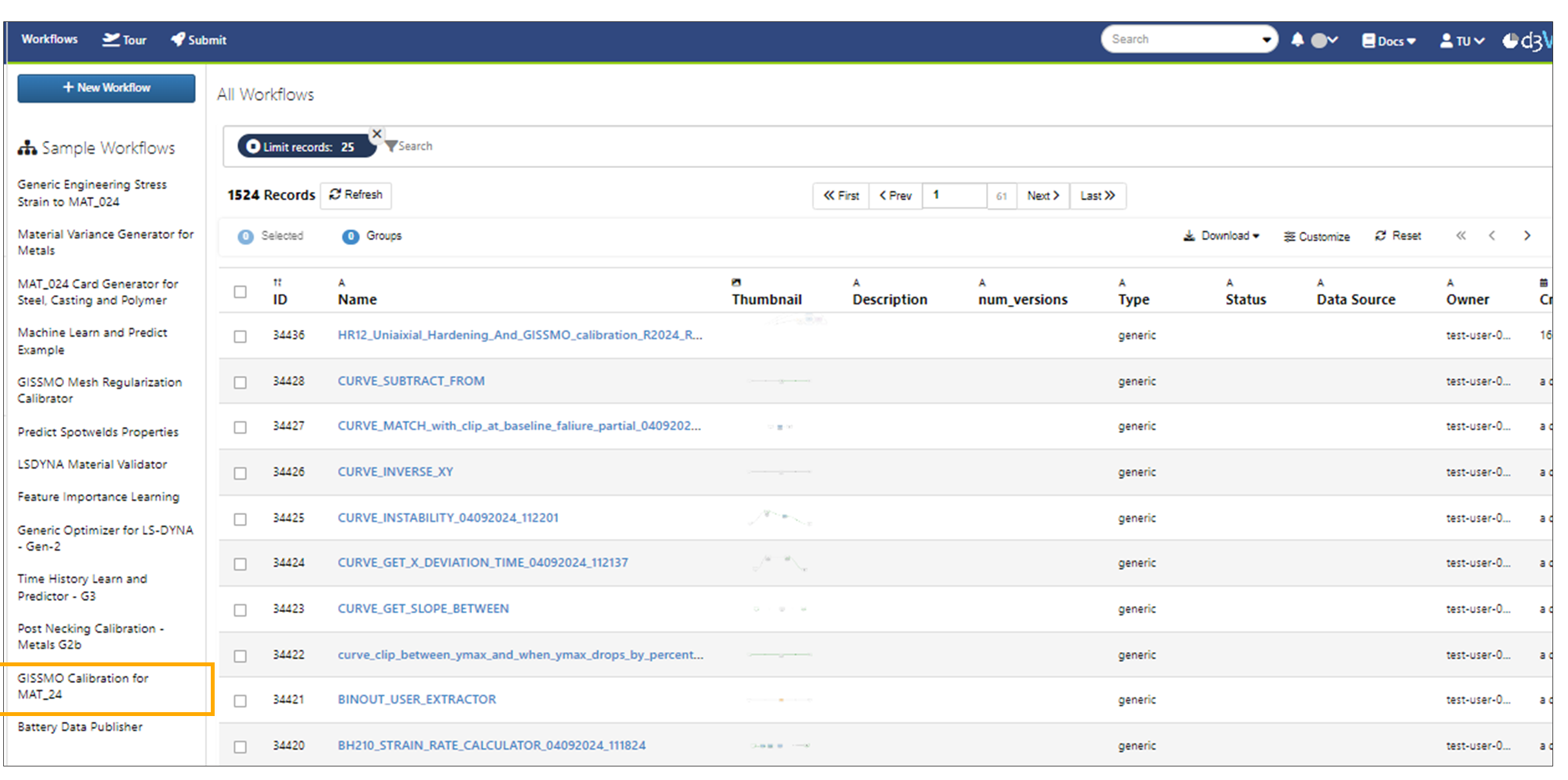 11. Viewing Data — d3VIEW Workflows Documentation documentation